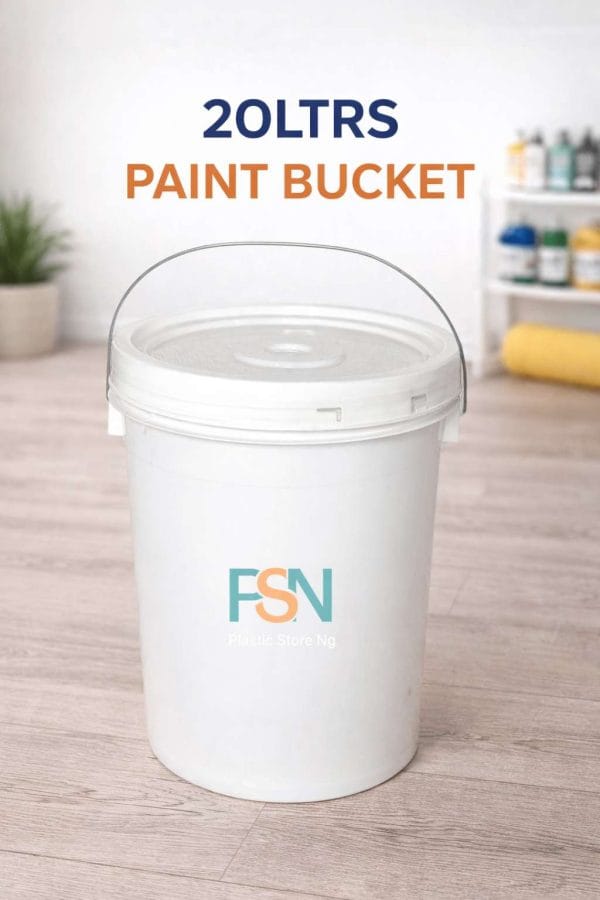 20LTR Paint Bucket (per piece) - Plastic Store Nigeria